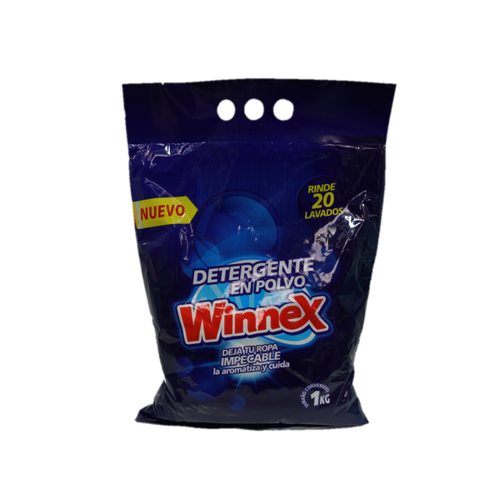 Detergente Winnex 400 g caja 30 un – Hygienic